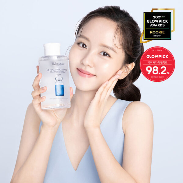 Nước tẩy trang JM Solution H9 Hyaluronic Ampoule Aqua 500ml #0ml