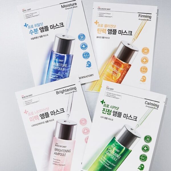 Mặt nạ Dermatori Pro Ampoule 1 miếng có 4 loại để lựa chọn (Dưỡng ẩm/Độ ...